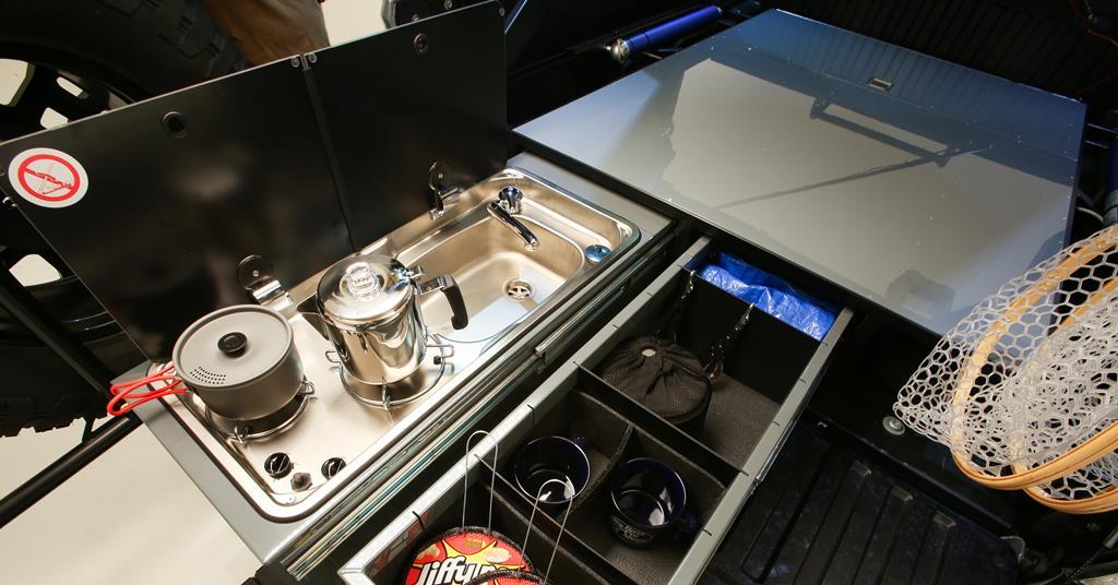 Toyota Displays Its TRD Sport Trailer Ultimate Overlanding Trailer at ...