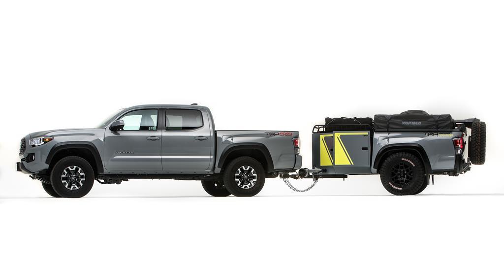 Toyota Displays Its TRD Sport Trailer Ultimate Overlanding Trailer at ...