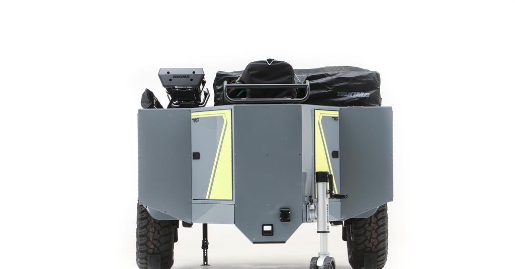 Toyota Displays Its TRD Sport Trailer Ultimate Overlanding Trailer at ...