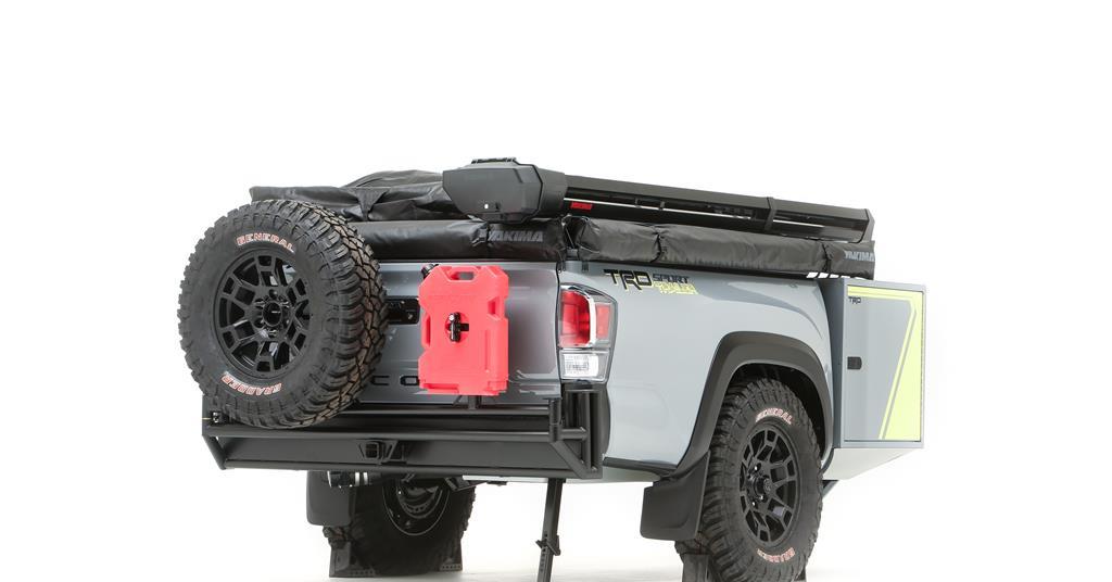 Toyota Displays Its TRD Sport Trailer Ultimate Overlanding Trailer at ...