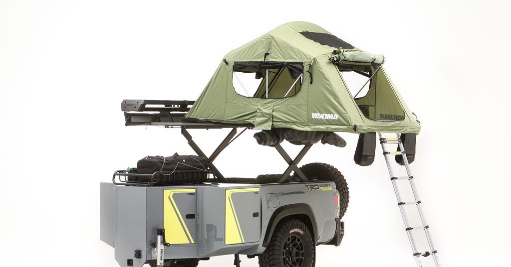 Toyota Displays Its TRD Sport Trailer Ultimate Overlanding Trailer at ...