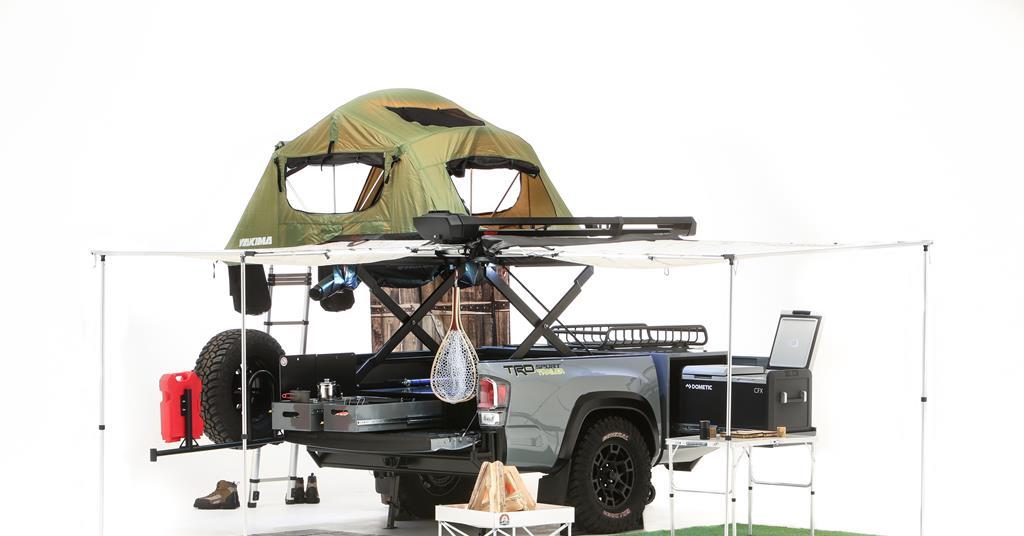 Toyota Displays Its TRD Sport Trailer Ultimate Overlanding Trailer at ...