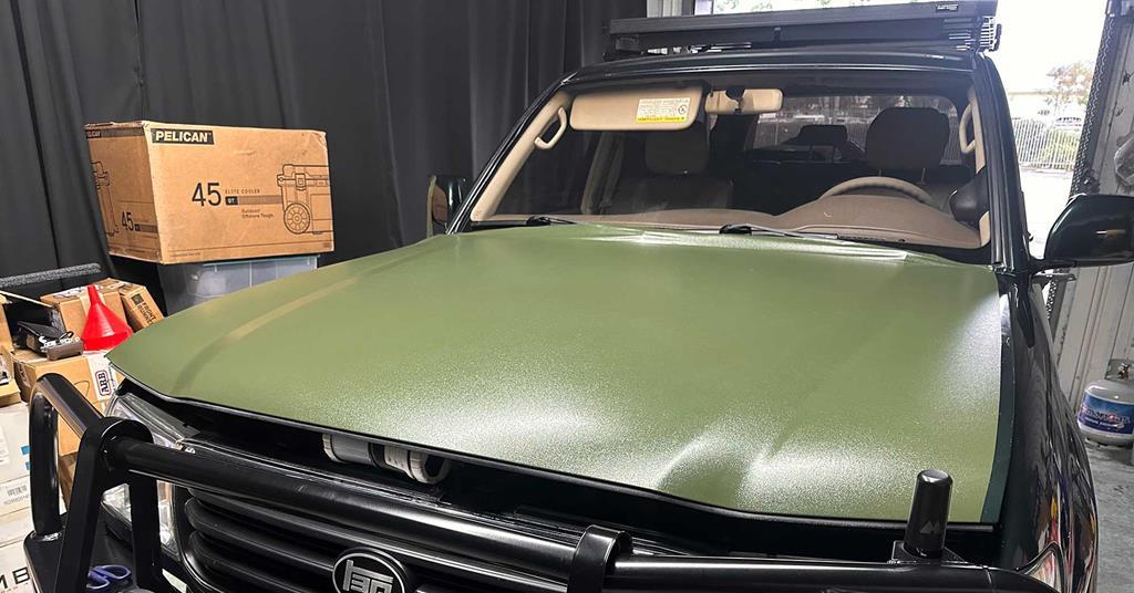 OVR Project Land Cruiser 100 Series: DIY Vehicle Vinyl Wrap | OVR ...