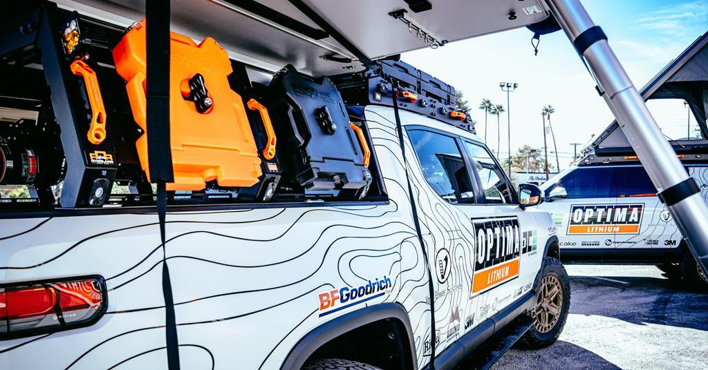 OPTIMA BATTERIES Debuts Rivian Overland Builds to Makes Off-Grid EV ...