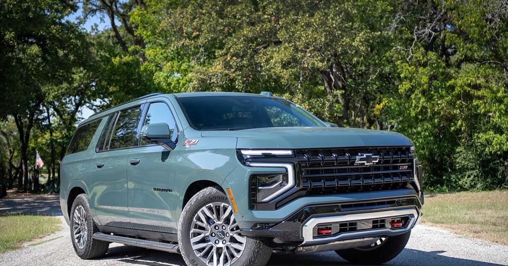 Full-Size Adventurers: 2025 Chevrolet Suburban and Tahoe SUVs | First ...