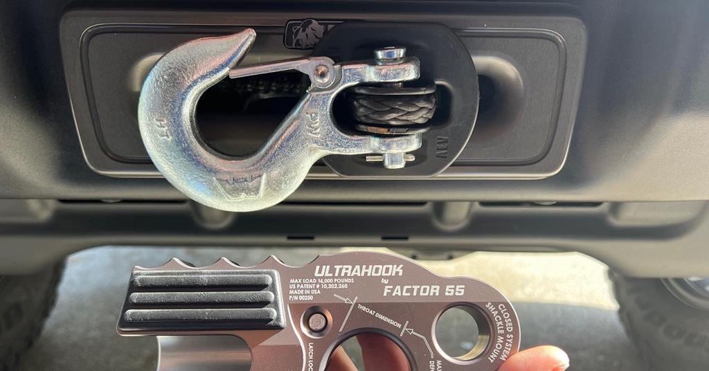 Safety First- Easy Factor 55 UltraHook upgrade improves winching safety ...