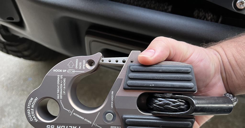 Safety First- Easy Factor 55 UltraHook upgrade improves winching safety ...