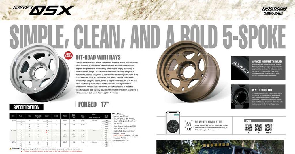 Here’s Your Sneak Peek at RAYS Offroad Wheels Brand 2425 Catalog | News ...
