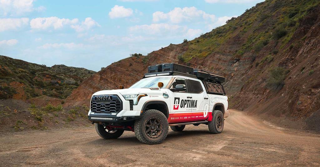 Optima Batteries 2023 Tundra TRD Pro Hybrid Adventure Rig | Vehicle ...