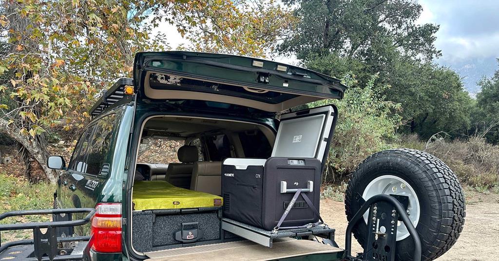 OVR Project Toyota Land Cruiser 100: Rear Cargo Overland Storage With ...