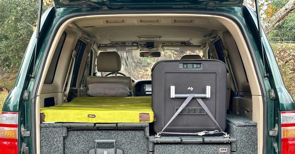 OVR Project Toyota Land Cruiser 100: Rear Cargo Overland Storage With ...