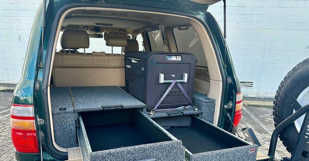 OVR Project Toyota Land Cruiser 100: Rear Cargo Overland Storage With ...