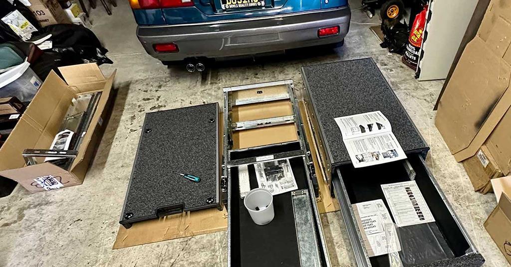 OVR Project Toyota Land Cruiser 100: Rear Cargo Overland Storage With ...