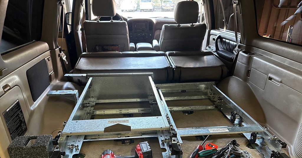 OVR Project Toyota Land Cruiser 100: Rear Cargo Overland Storage With ...