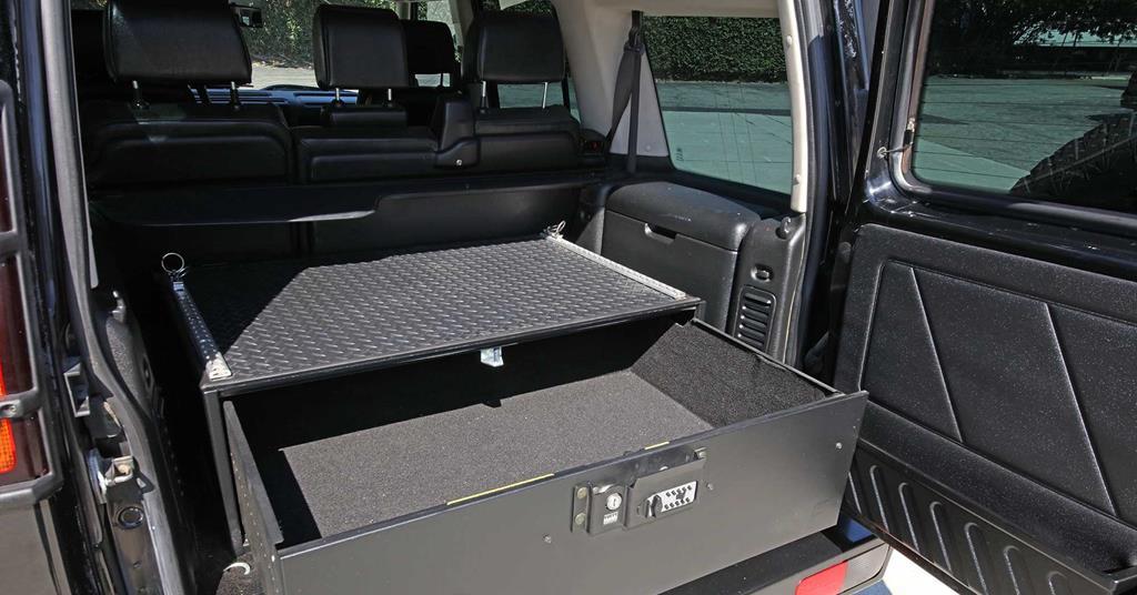 OVR Project Toyota Land Cruiser 100: Rear Cargo Overland Storage With ...