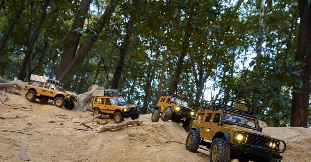FMS FCX24M Land Rover Camel Trophy RC Trucks | 1:24 Scale Collection ...