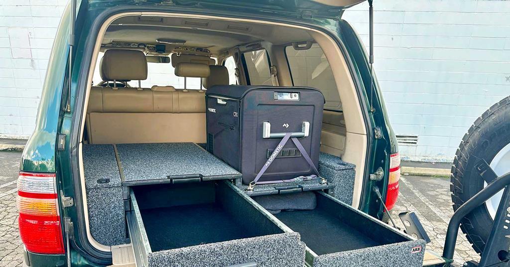 OVR Project Toyota Land Cruiser 100: Rear Cargo Overland Storage With ...
