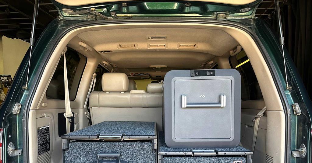 OVR Project Toyota Land Cruiser 100: Rear Cargo Overland Storage With ...