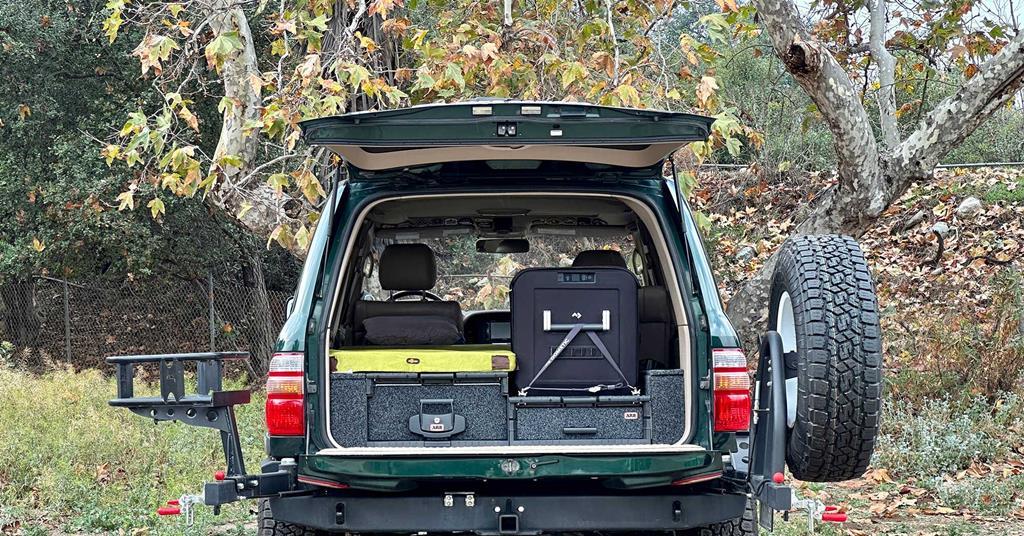 OVR Project Toyota Land Cruiser 100: Rear Cargo Overland Storage With ...