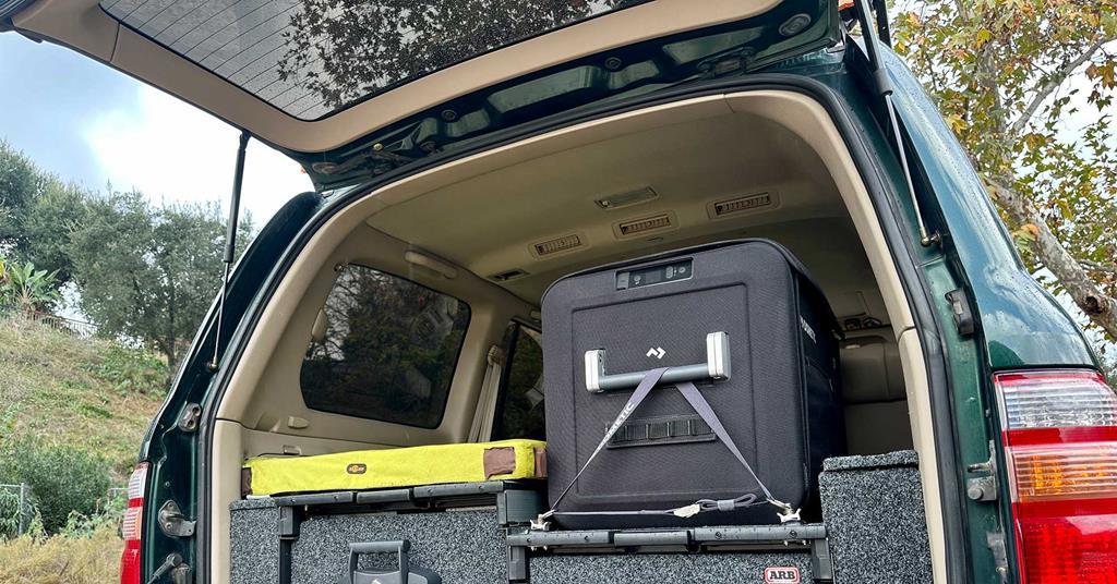 OVR Project Toyota Land Cruiser 100: Rear Cargo Overland Storage With ...