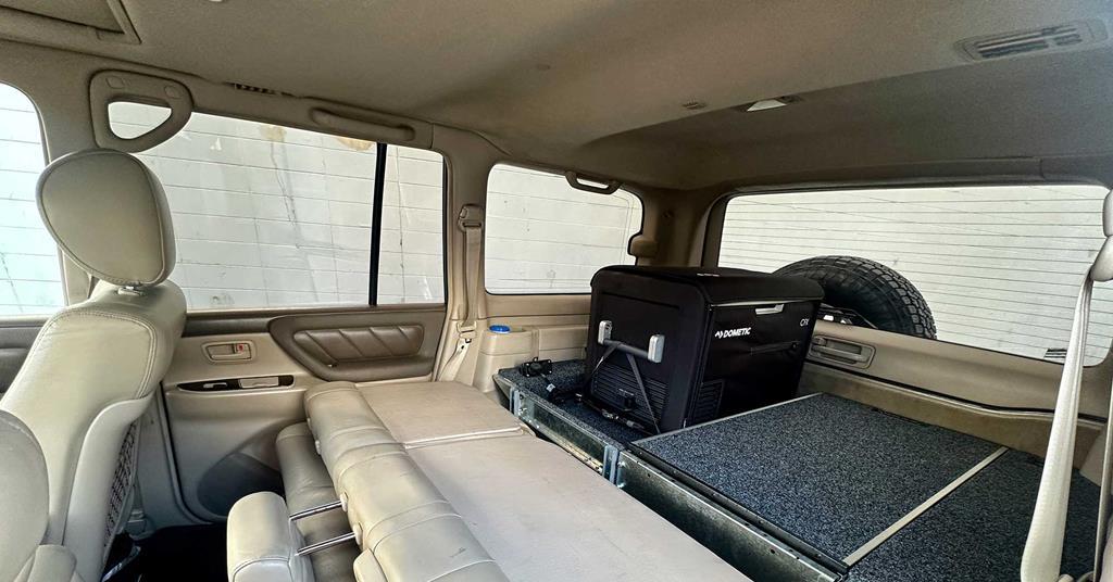 OVR Project Toyota Land Cruiser 100: Rear Cargo Overland Storage With ...