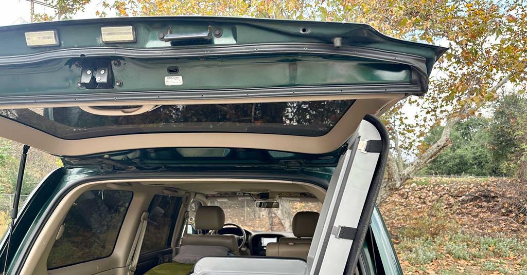 OVR Project Toyota Land Cruiser 100: Rear Cargo Overland Storage With ...