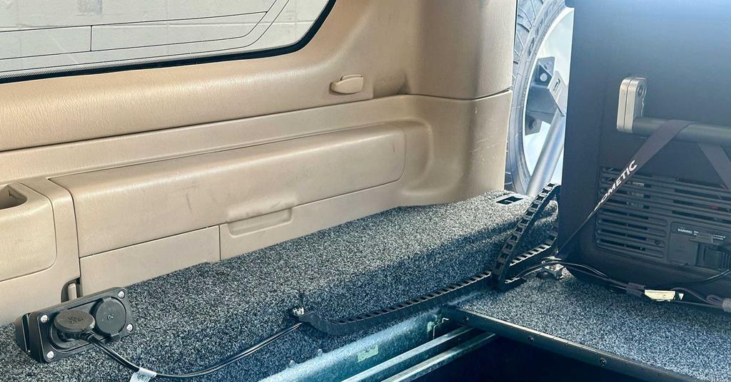 OVR Project Toyota Land Cruiser 100: Rear Cargo Overland Storage With ...