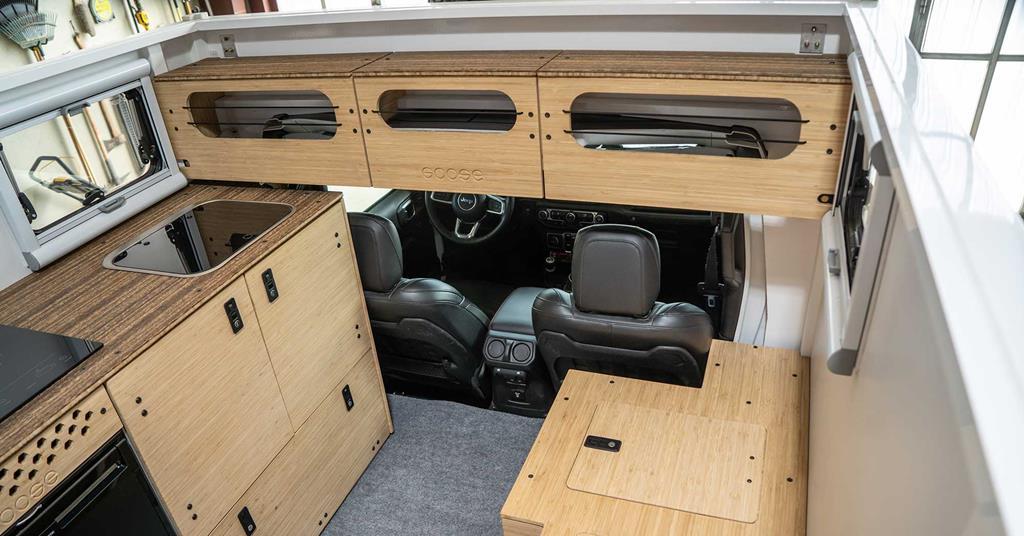 Goose Gear Venture Series Interiors: Lightweight, Durable Jeep Camper ...