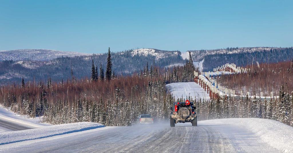 Alaska's Dalton Highway and Richardson Highway: Remote Ice Road ...