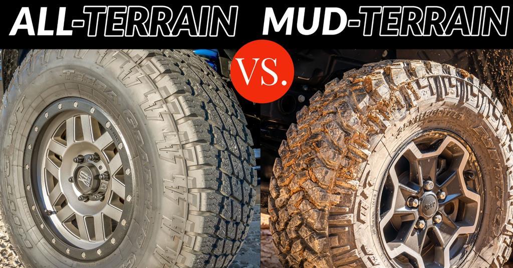 All Terrain vs Mud Terrain Tires What to Know Before You Buy: Which ...