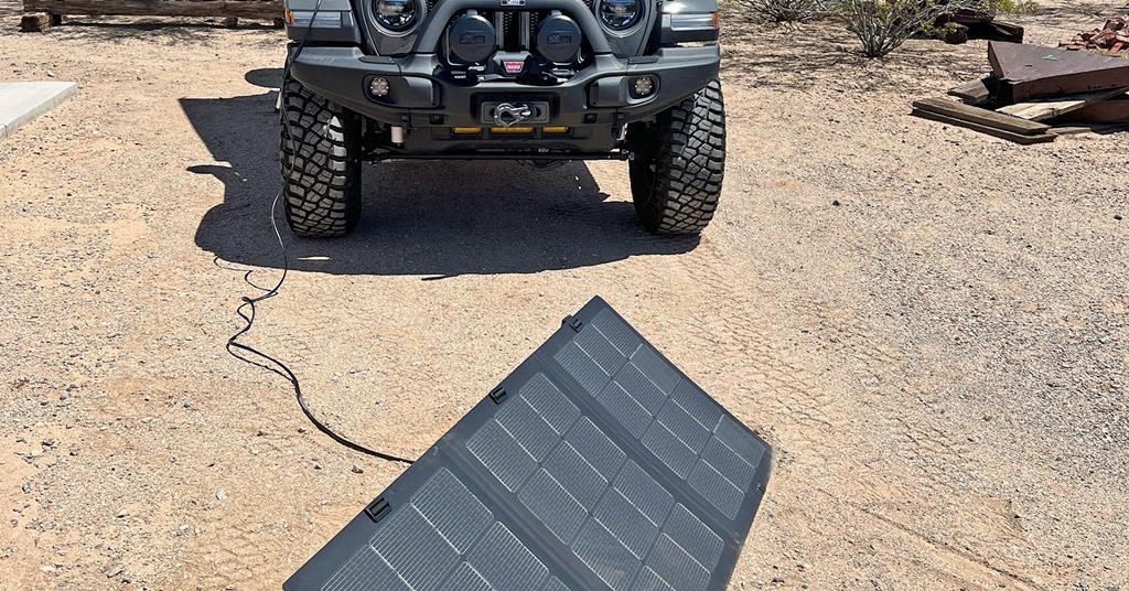 REVIEW: 4thD Solar XP170 Portable Solar Panel: Off-Grid Power For ...