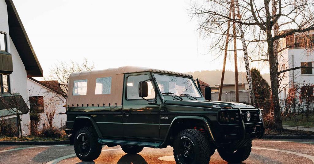 Arcade Cars Transforms Decommissioned Swiss Military G-Wagons into ...