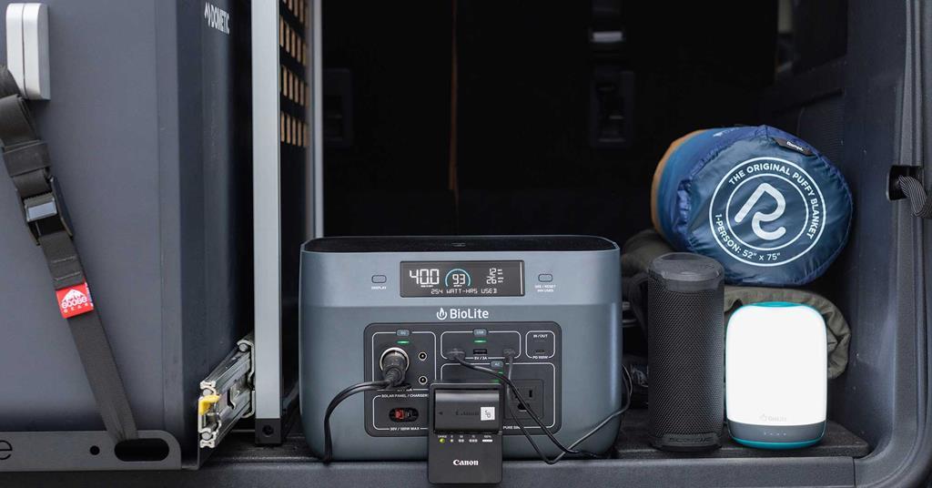 REVIEW: BioLite’s BaseCharge 600 & SolarPanel 100 For Campsite Power ...