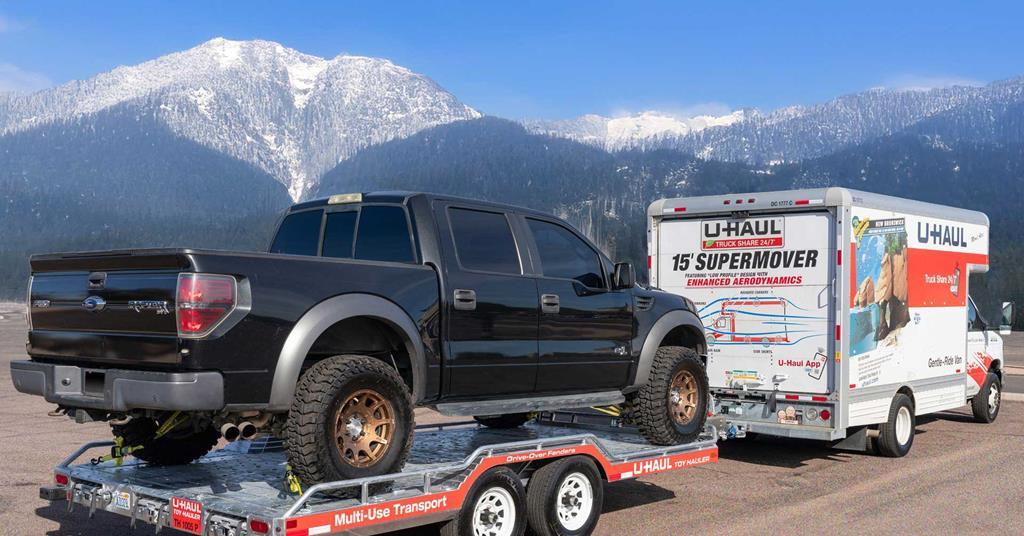 pulling car with uhaul