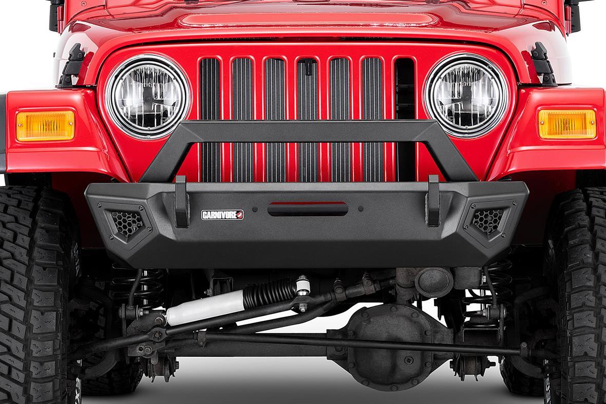 Quadratec Launches New Carnivore Bumpers for Jeep Wrangler YJ/TJ Models ...