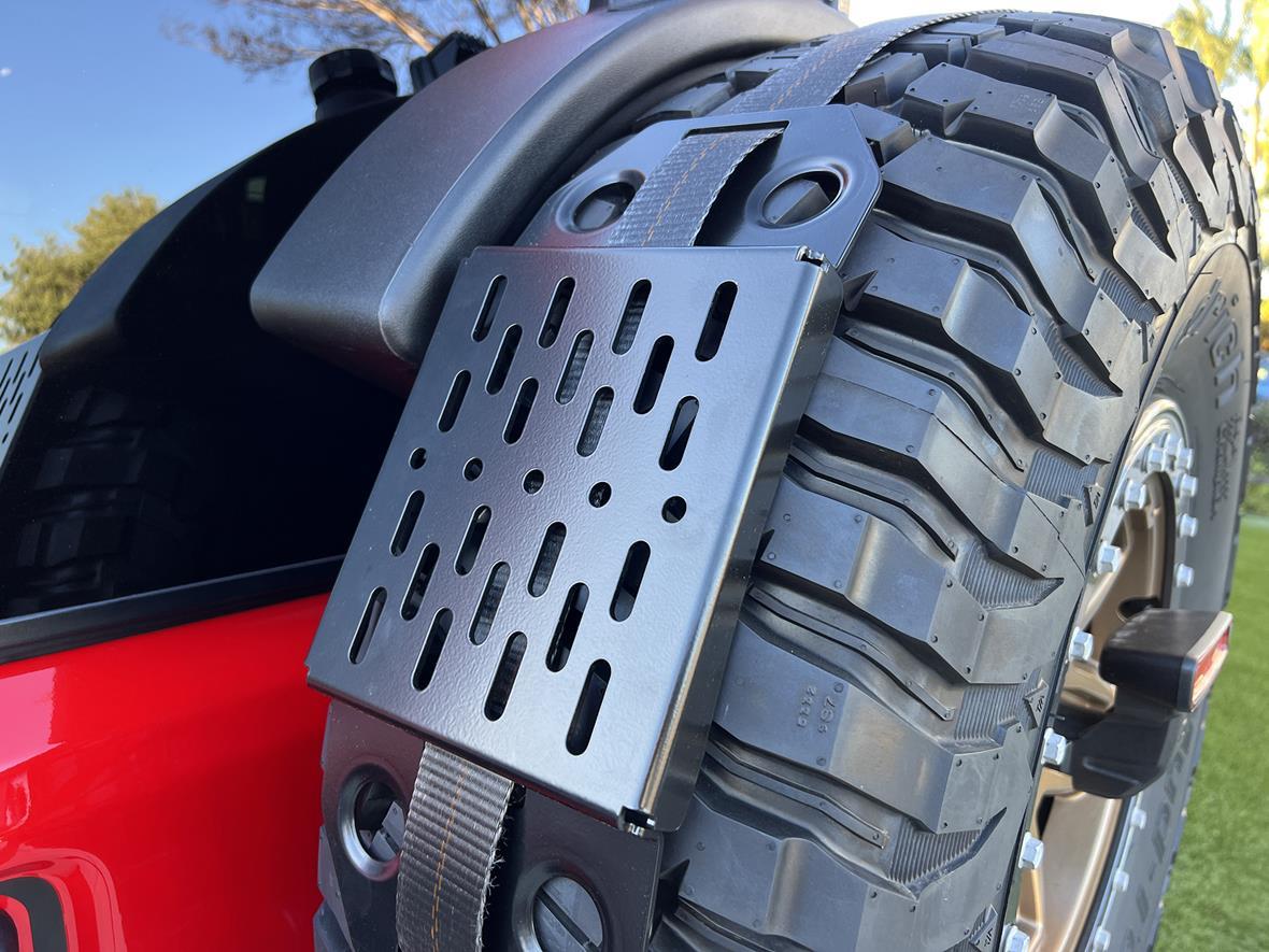 Boards Aboard: Installing Overland Kitted's Spare Tire Accessory ...