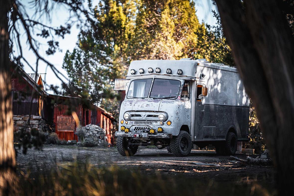 Bomb Shelter: Scott Birdsall’s Customized ’53 Ford P-Series Nuke Van Is ...