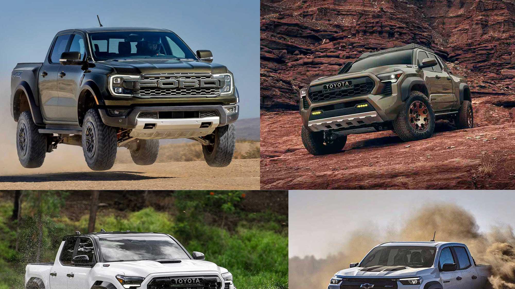 FIRST LOOK: 2024 Midsize Pickups for Overlanding: Chevy Colorado, Ford ...