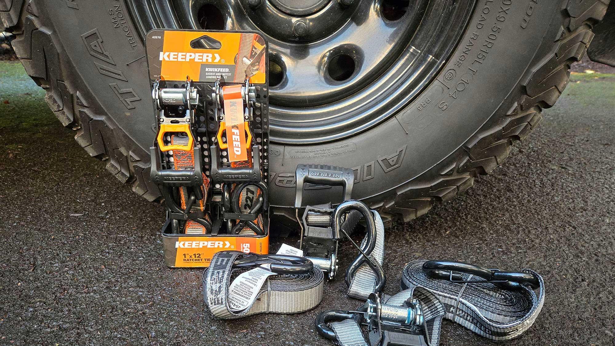 Keeper KwikFeed Ratchet Straps Review: Faster, Stronger, and Easier to ...