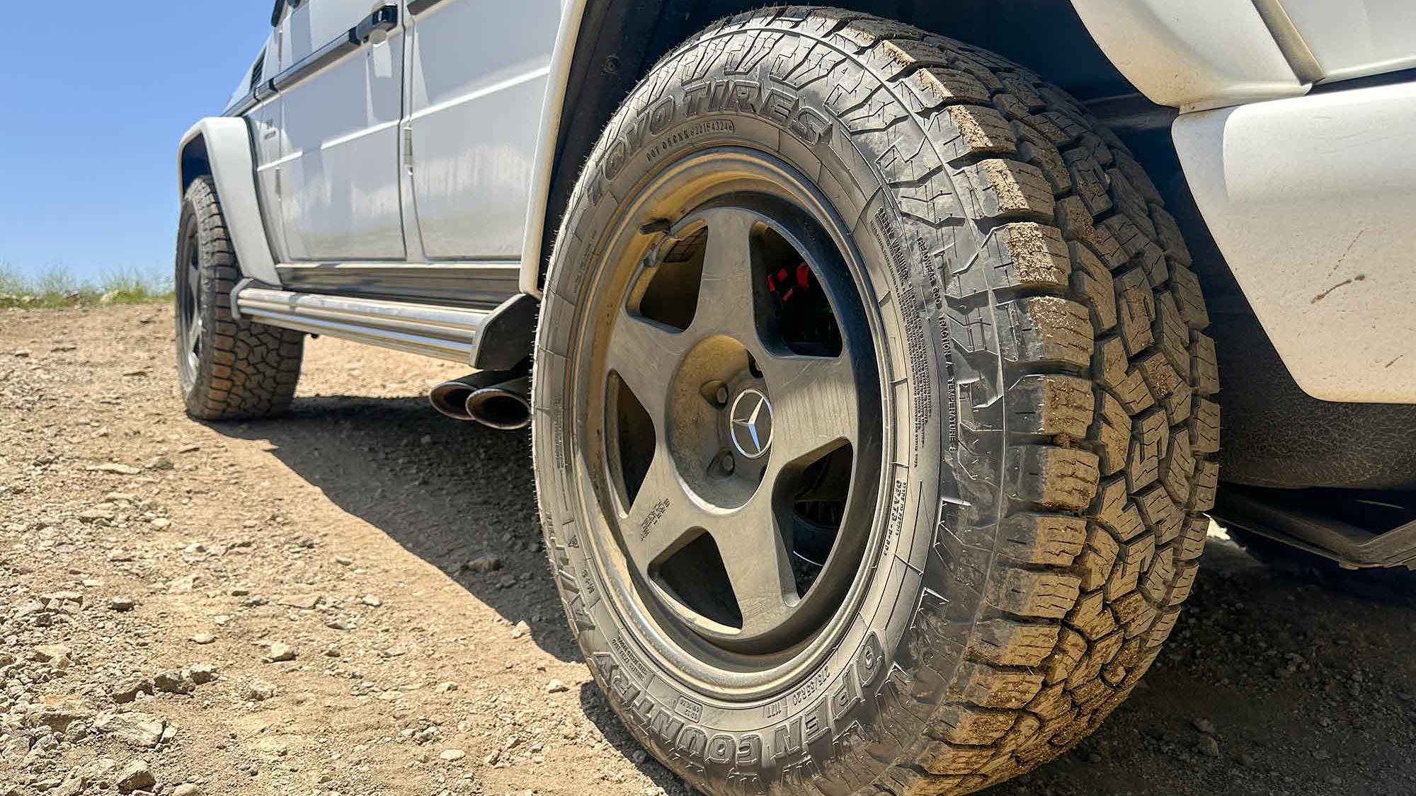 OVR G63: Bradley Wheels & Toyo A/T III Tire Upgrade for a Mercedes G ...