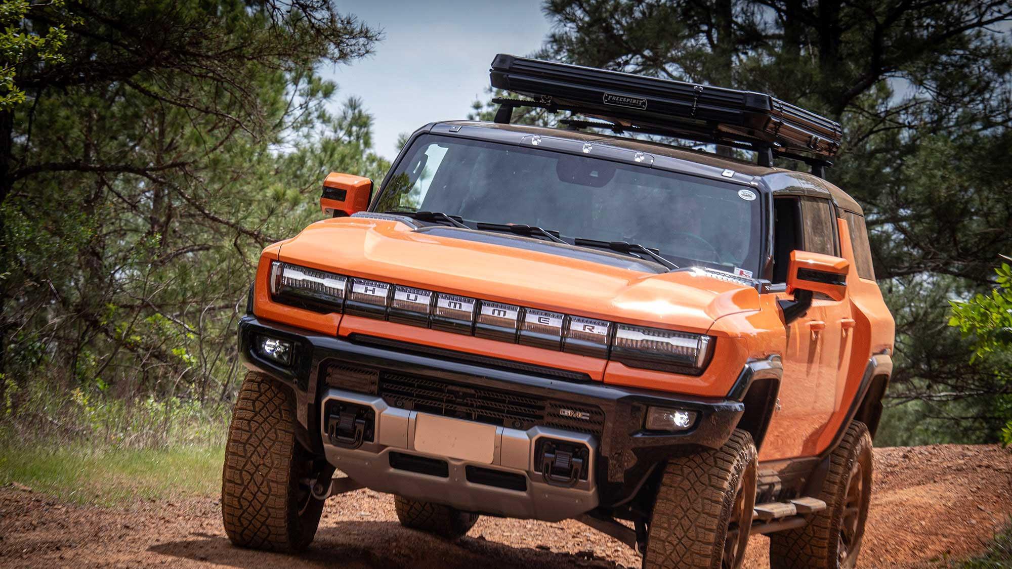 FIRST DRIVE: 2024 GMC Hummer EV SUV 3X: Electric Off-Roading in Texas ...