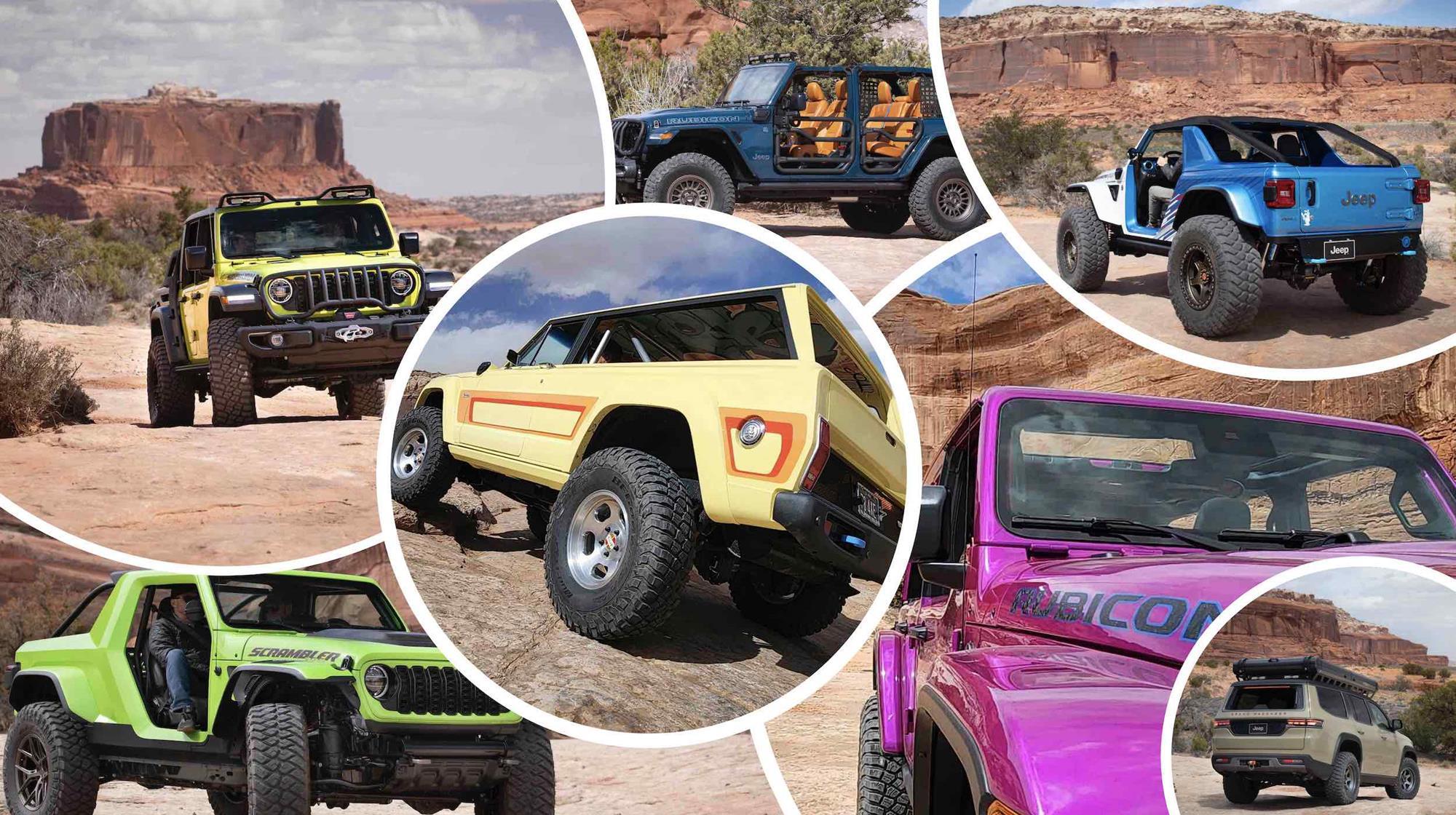 Jeep Moab Jeep Unveils Four New Concept Vehicles For 58th Easter Jeep