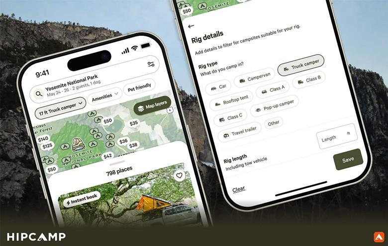 Hipcamp Adds Car Camping, Rooftop Tent & Truck Camper Search Filters ...