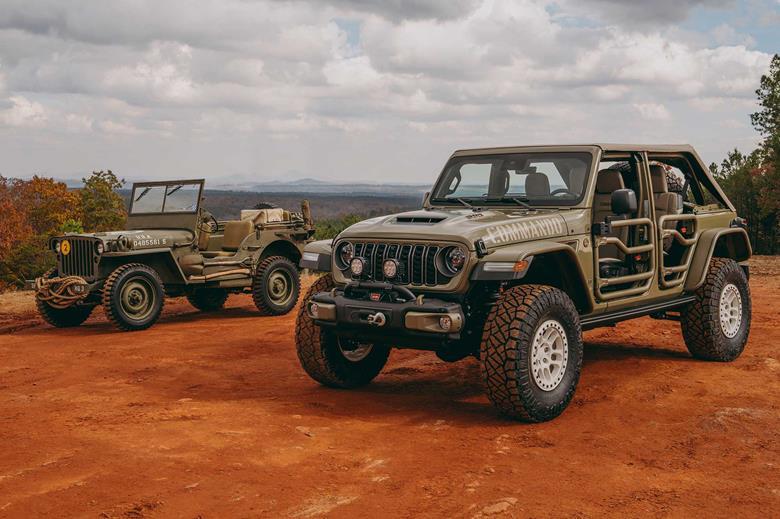 Jeep Wrangler Commando: Limited Military Edition with 392 HEMI for ...