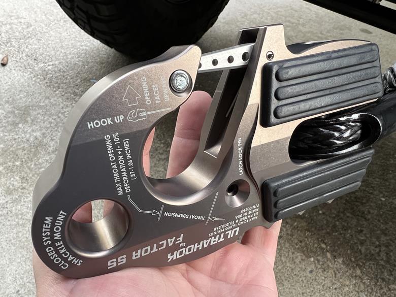 Safety First- Easy Factor 55 UltraHook upgrade improves winching safety ...