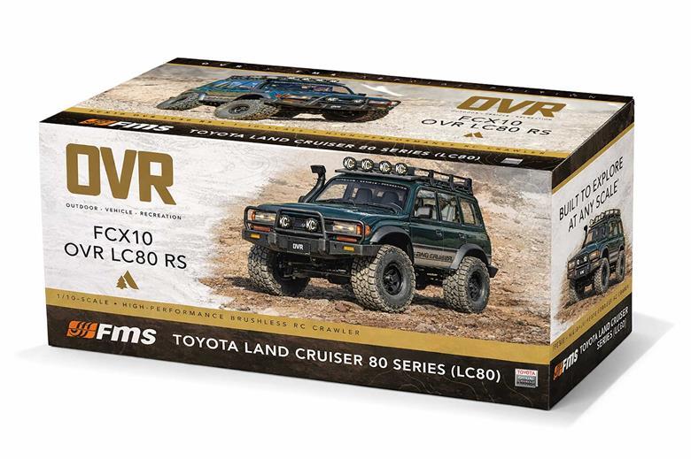 FMS FCX10 OVR Land Cruiser 80 Series RC Crawler | Limited Edition 1/10 ...