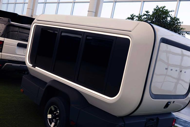 Honda Base Station Prototype: Compact Travel Trailer for CR-V, RAV4 ...