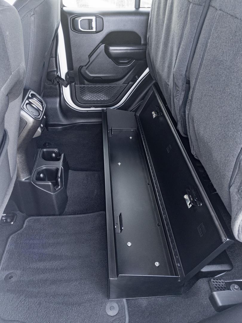 Tuffy Security Products Introduces Full Width Rear Underseat Lockbox for Jeep Gladiator ...