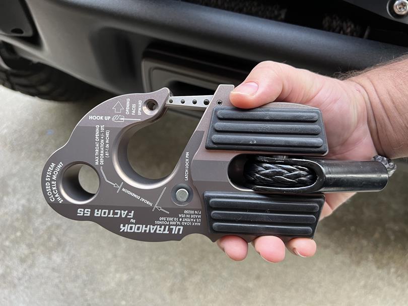 Safety First- Easy Factor 55 UltraHook upgrade improves winching safety ...