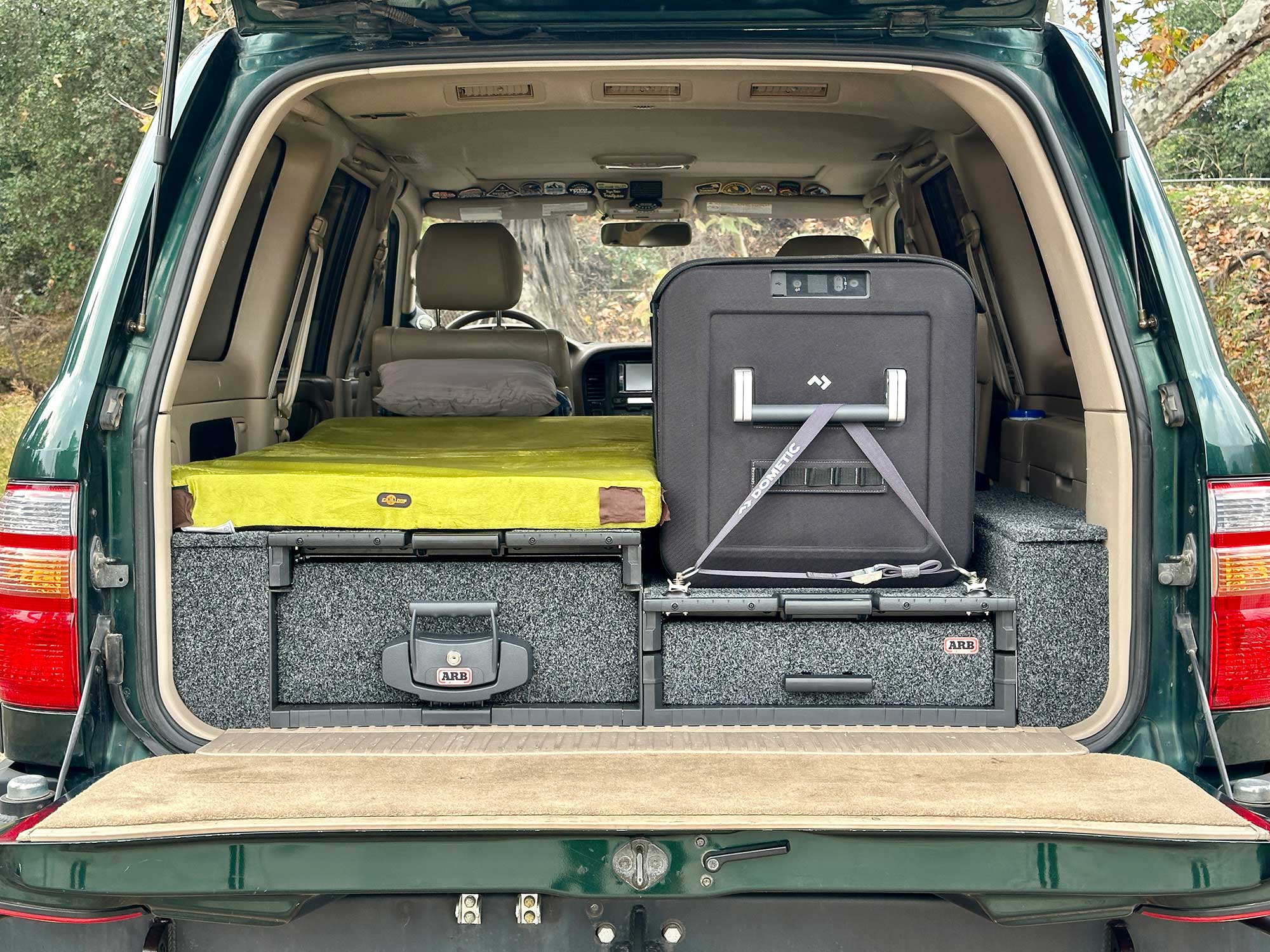 OVR Project Land Cruiser 100: Rear Cargo Storage With ARB’s Outback ...
